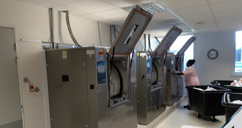 Industrial hospital laundry | DANUBE