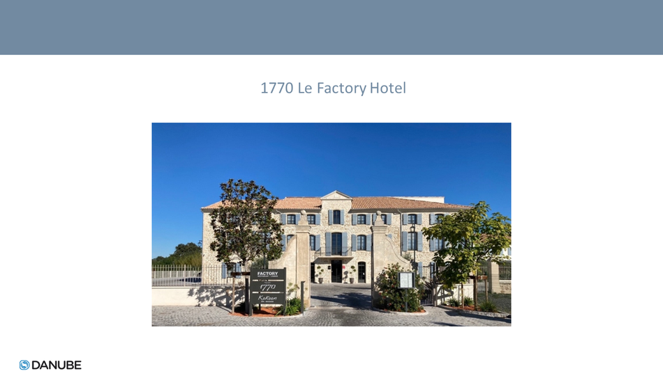 1770 HOTEL LE FACTORY - Danube