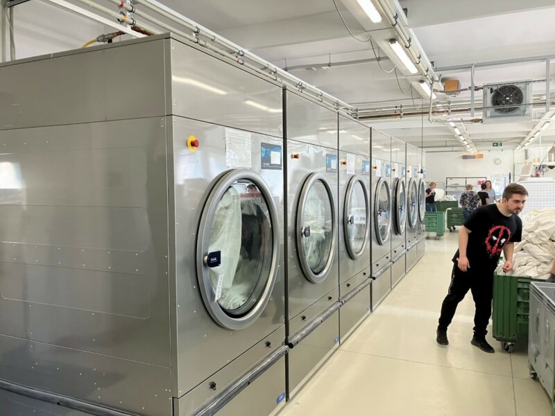 Industrial laundry Hungary - Danube