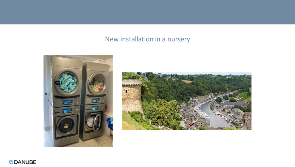 Installation in a laundry - Danube