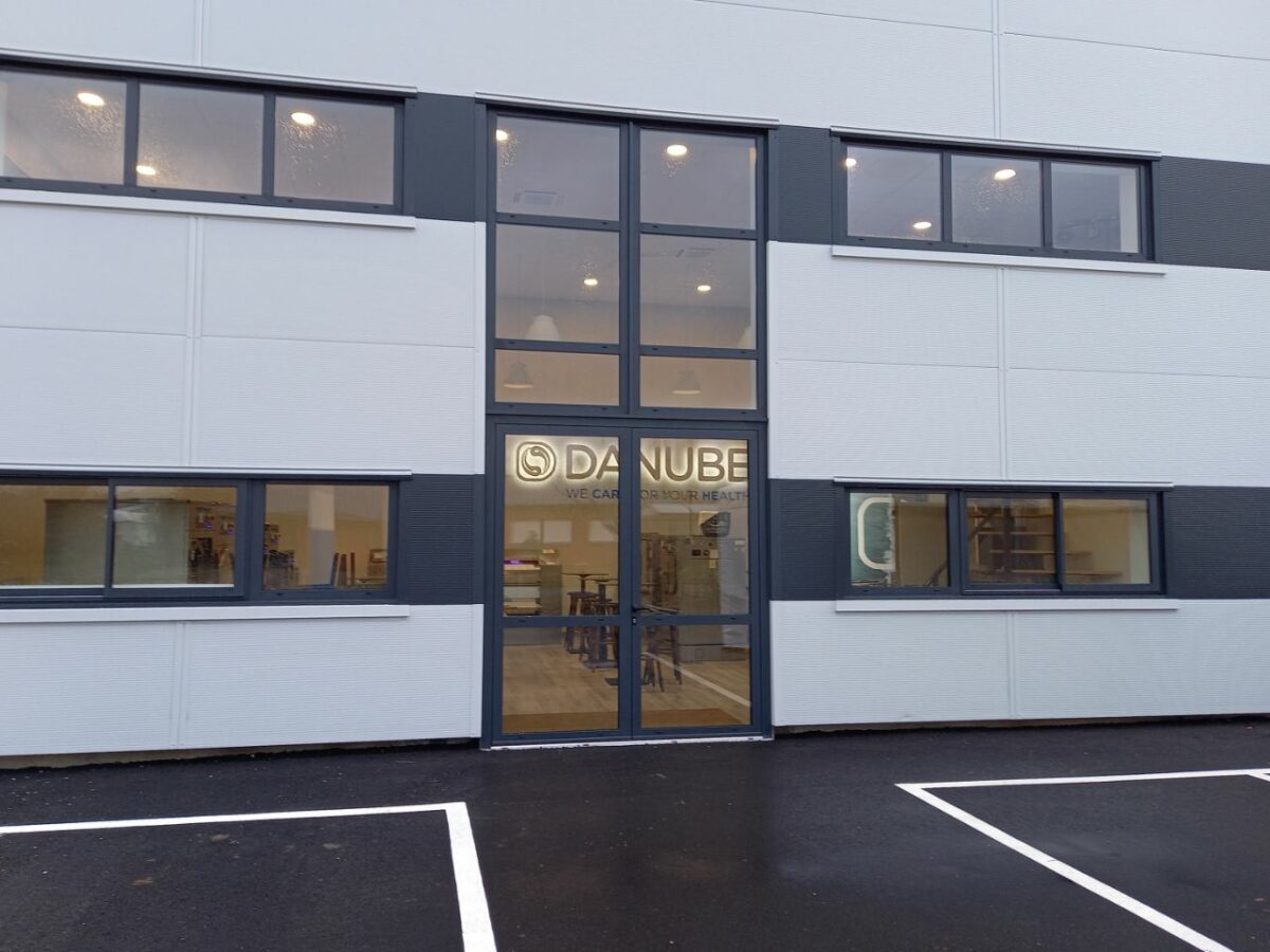 Danube expands its new laundry showroom and training center