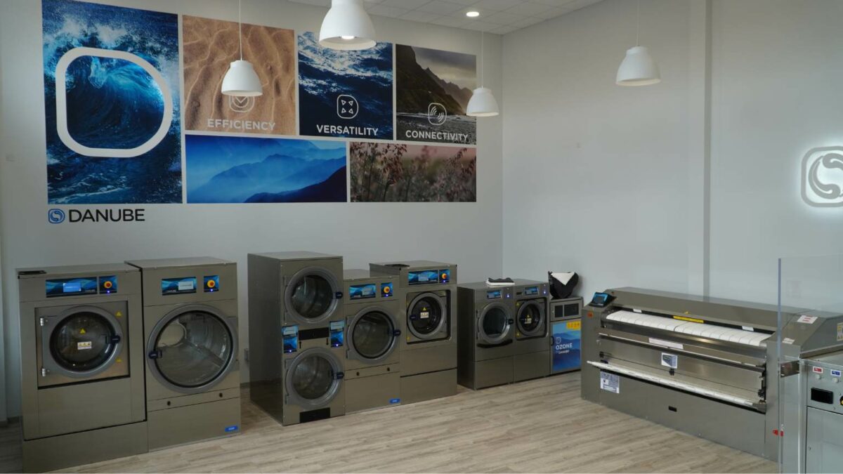 Danube expands its new laundry showroom and training center