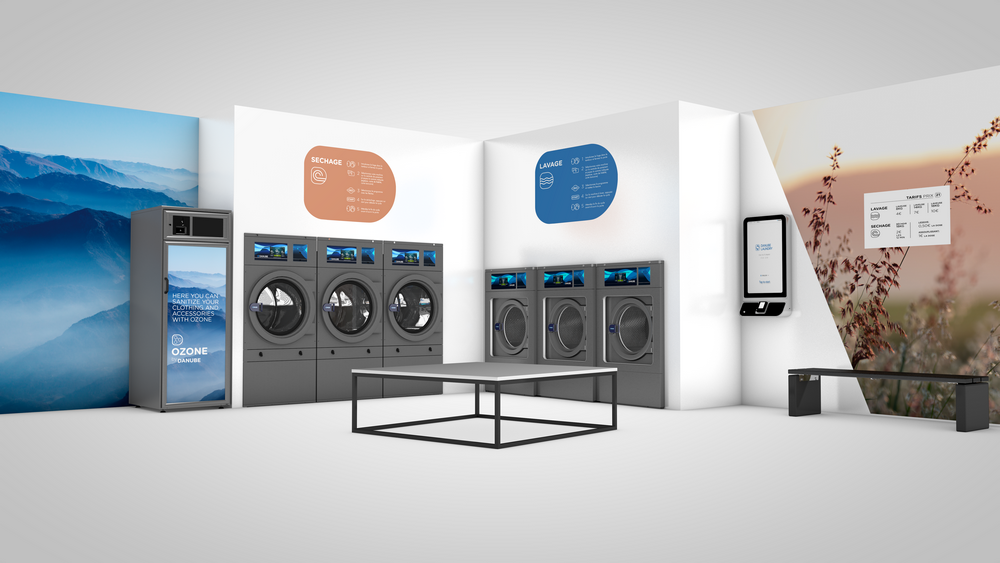 Payment Terminal for Self-Service Laundries | DANUBE
